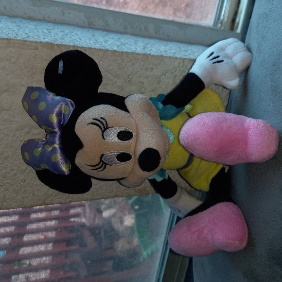 Disney | Toys | Disney Easter Minnie Mouse Plush Stuffed Animal | Poshmark